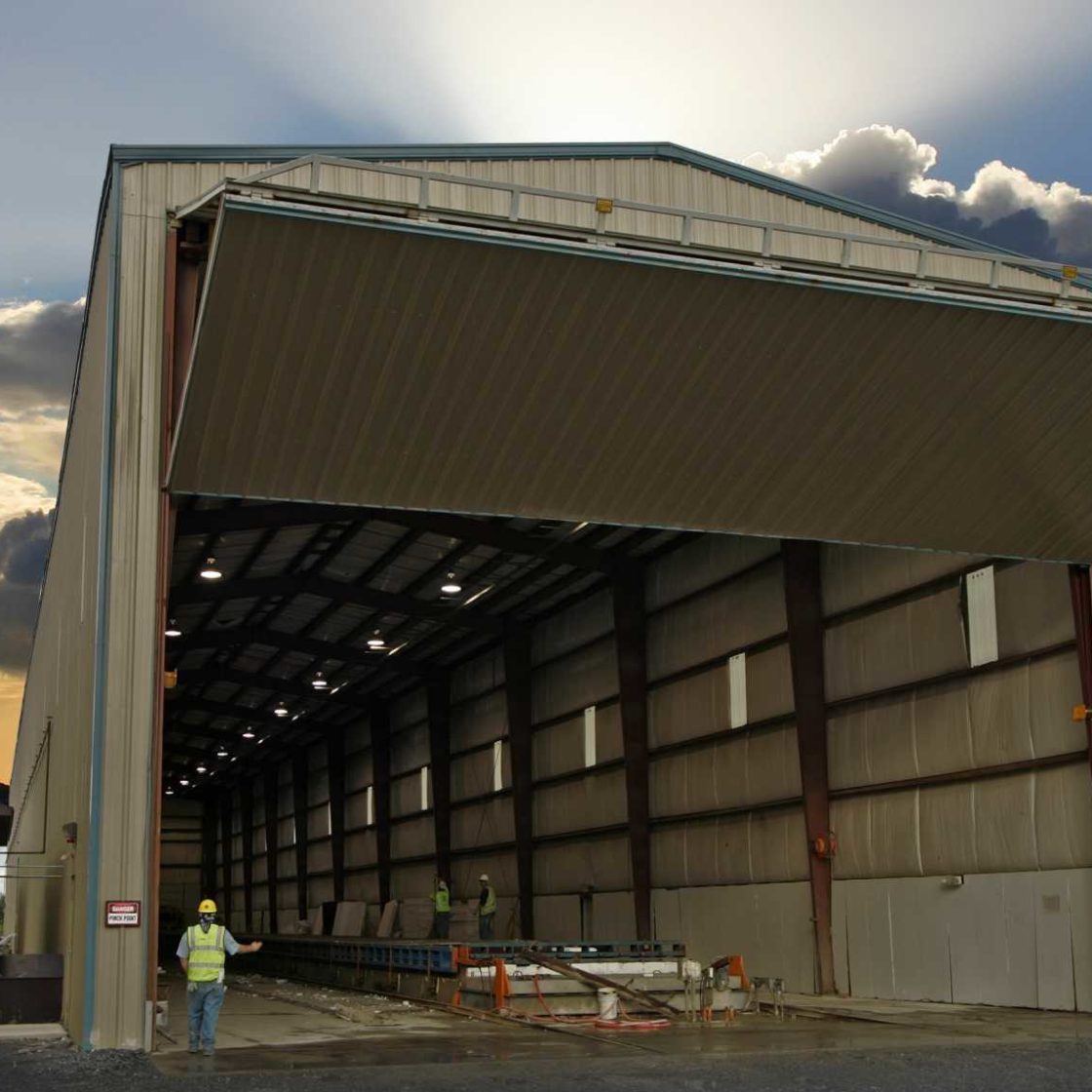 Bifold Door | Steel Buildings | Allied Steel Buildings