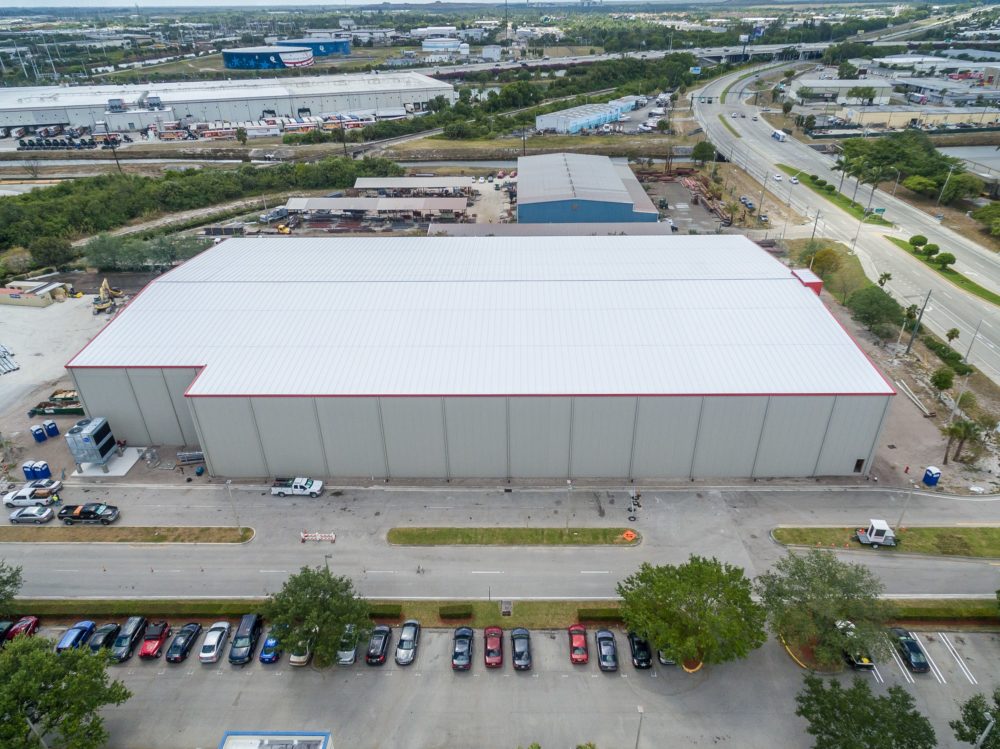 Large Cold Storage Steel Building - Cheney Brothers