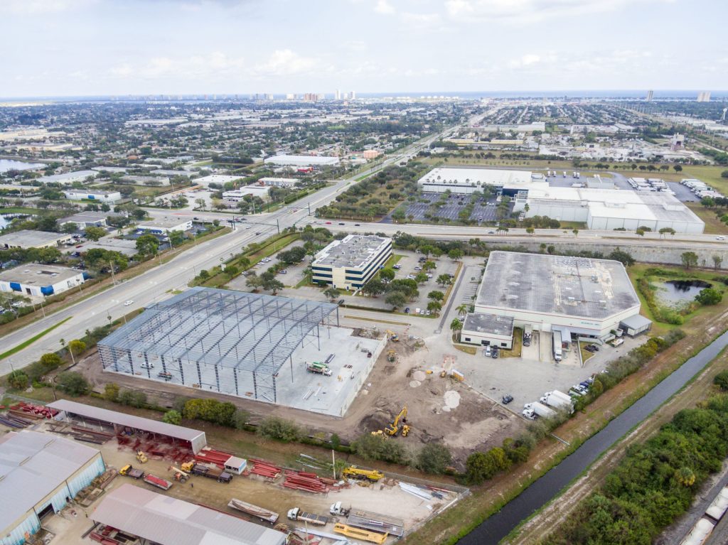 Large Cold Storage Steel Building - Cheney Brothers
