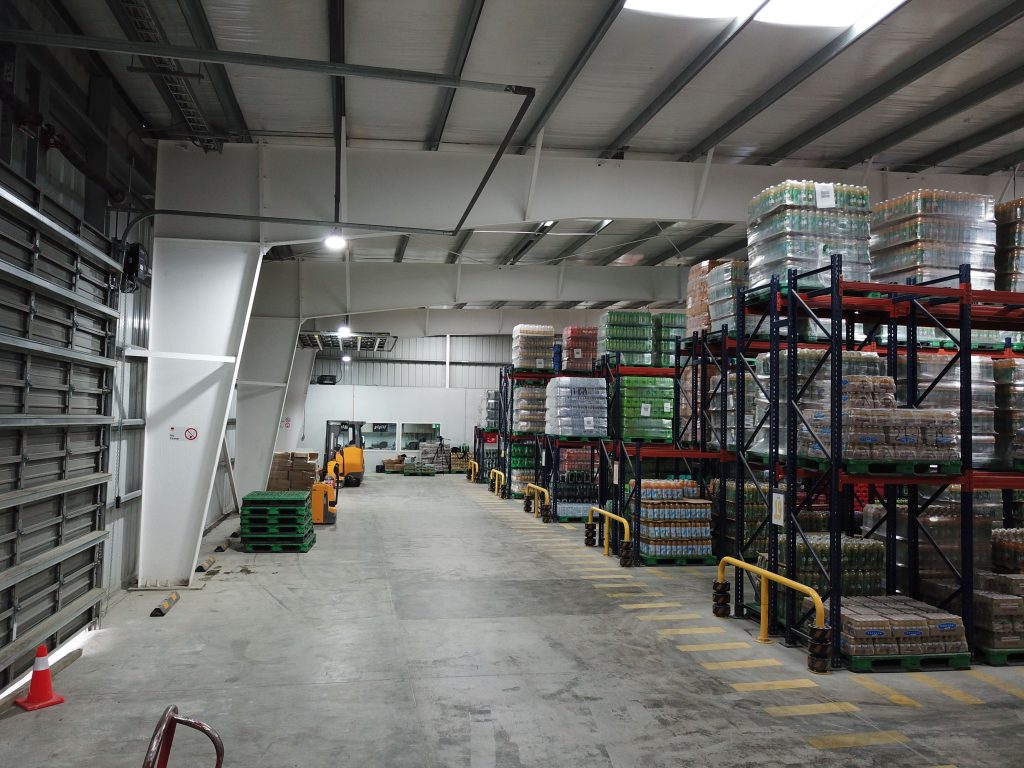 Steel Beverage Storage Building | Steel Buildings | Allied Steel Buildings