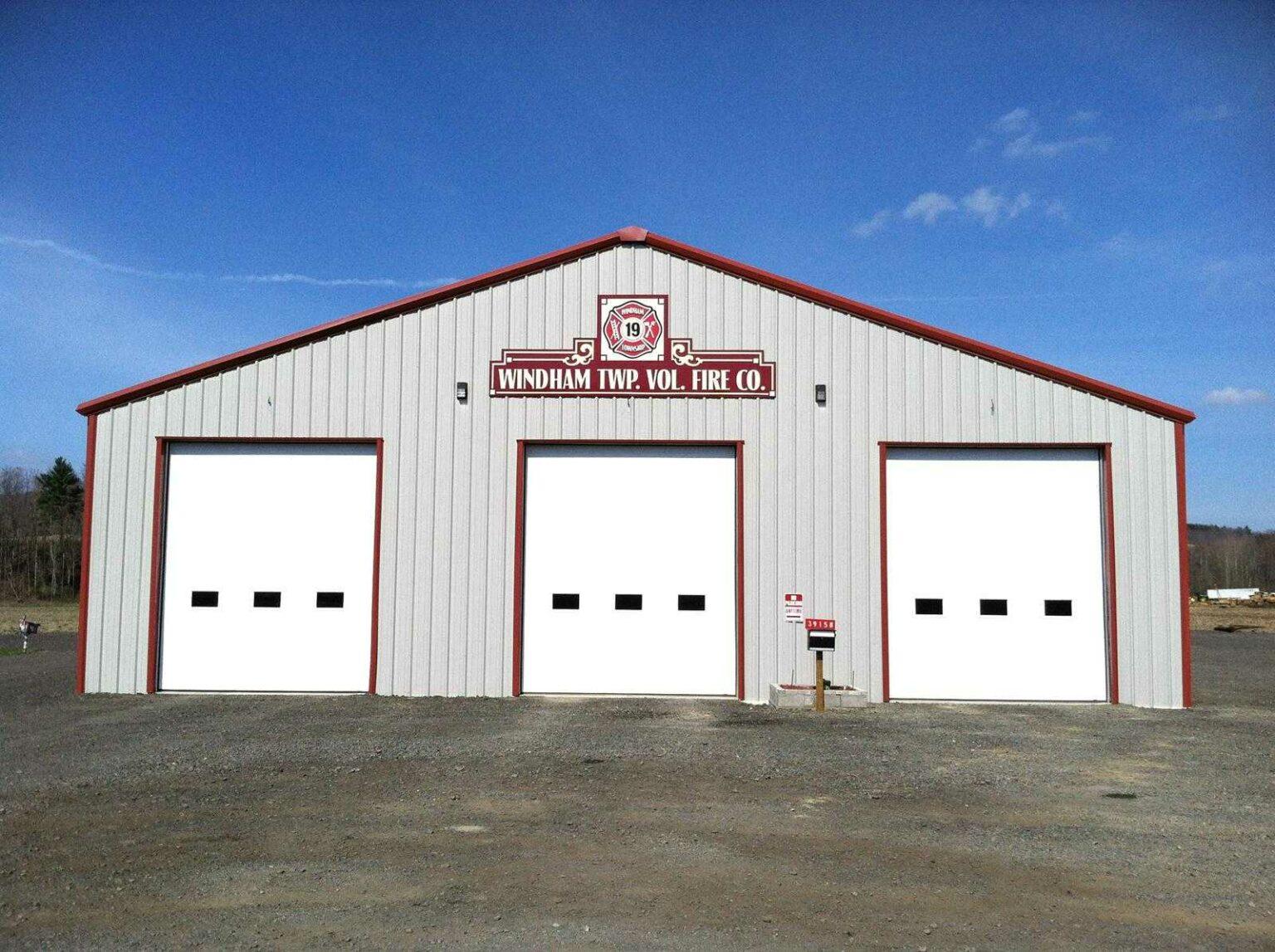 How to Build a Metal Building Fire Station?