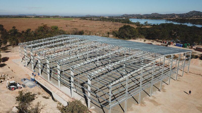 Steel Structure - Project Ivory, Zimbabwe