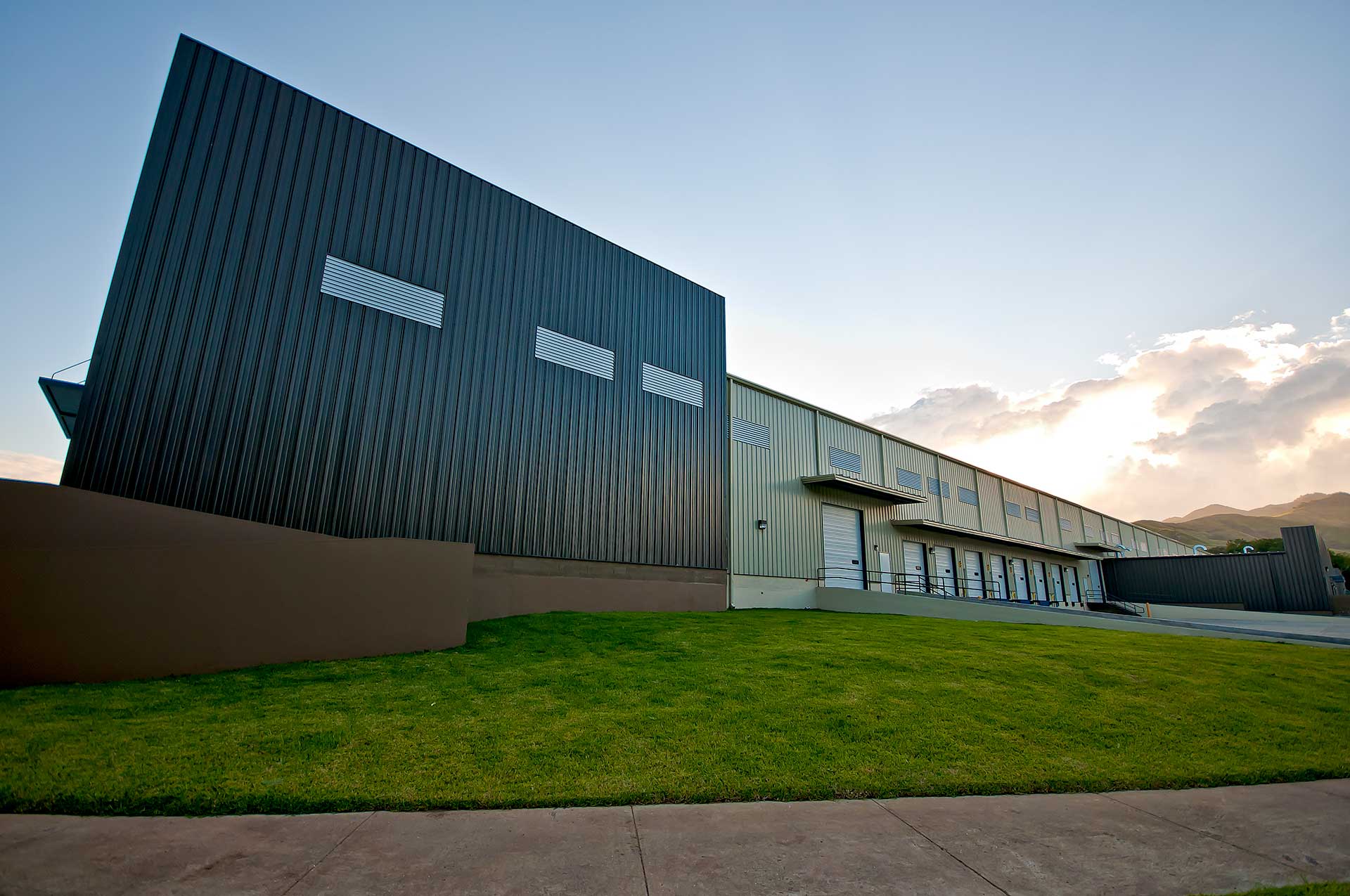 Commercial Metal Building Facades